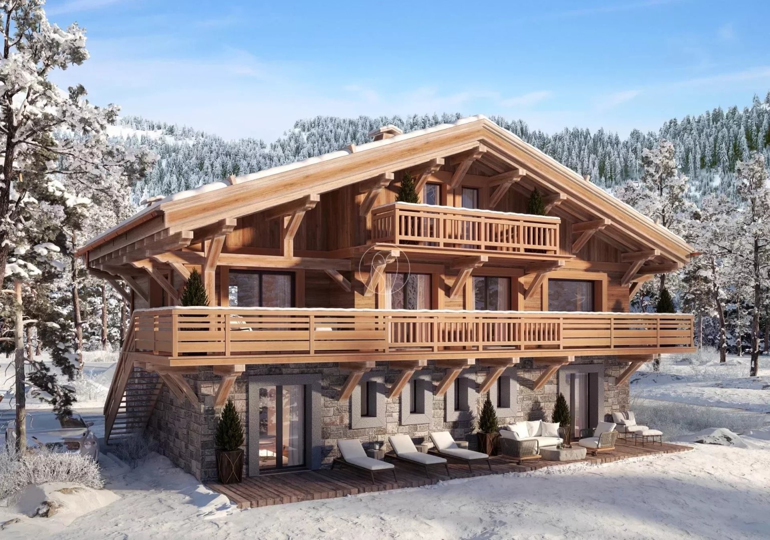 Pourquoi le chalet de luxe en bois à Combloux Chalet Thural est-il un ...